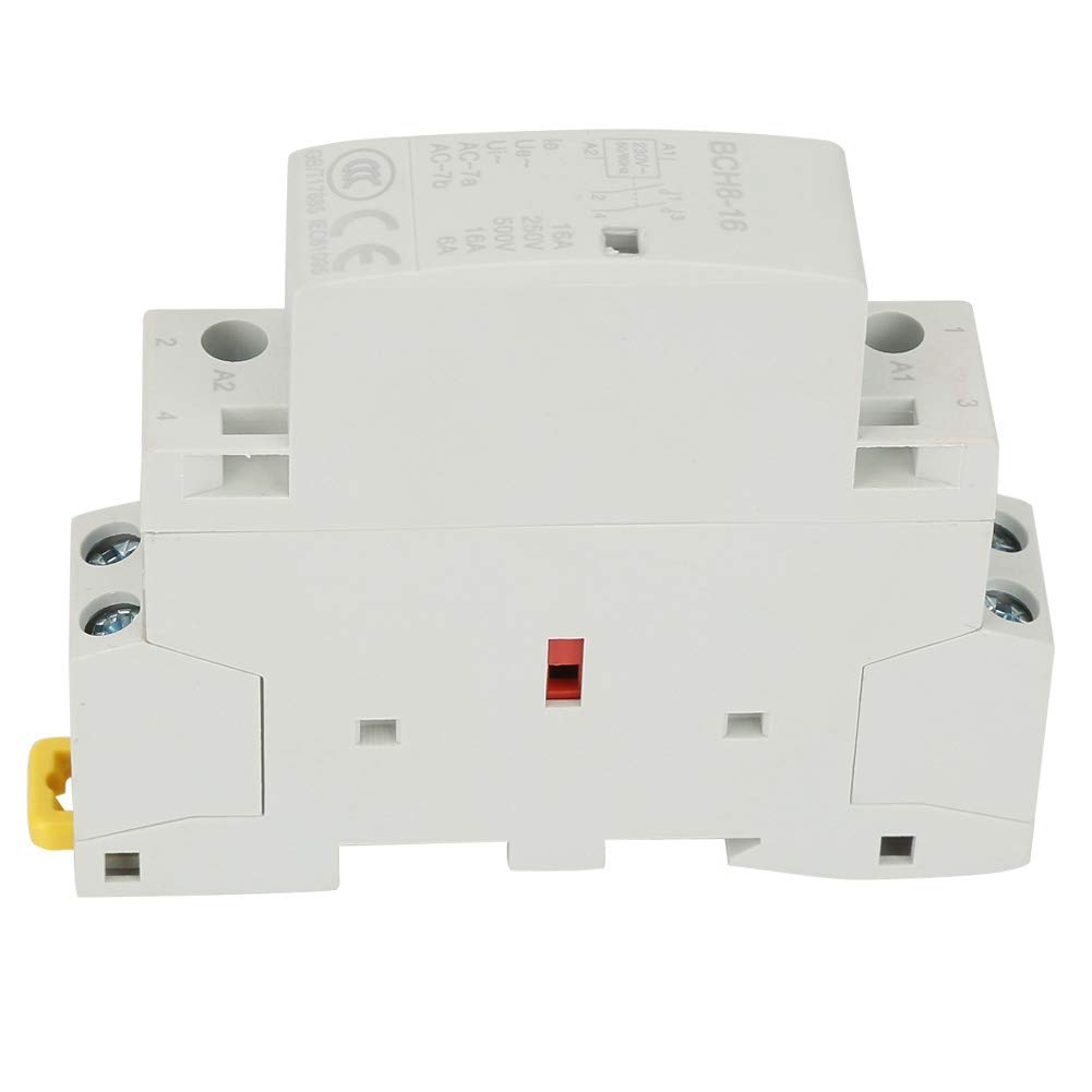 2P 16A Household AC Contactor 50/60HZ 220V/230V 1NO 1NC Din Rail ...