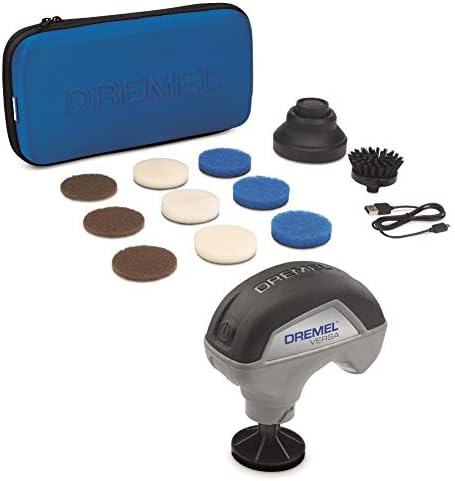 Dremel Versa PC10 High-Speed Power Cleaner Kit, Cordless Spin Scrubber ...