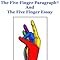 The Five Finger Paragraph© and The Five Finger Essay: Mid. Elem., Class ...