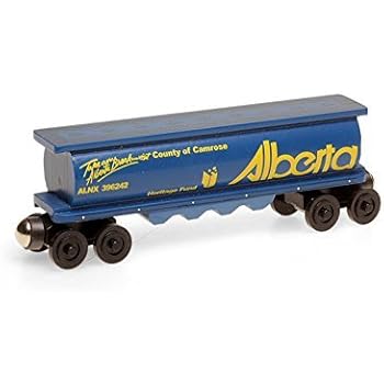 Amazon.com: Whittle Shortline Railroad CSX Autorack Wooden Train Car ...