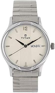 سعر TITAN Karishma, Water Resistant, Metal, Silver - 1580SM03 فى ...