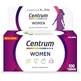 Centrum Women Specially Formulated Multivitamin for Women, 100 Tablets ...