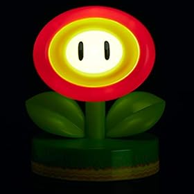 Paladone Super Mario Fire Flower Icon Light - Officially Licensed ...