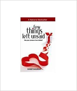 Few Things Left Unsaid: Amazon.co.uk: Sudeep Nagarkar: 9789380349367: Books