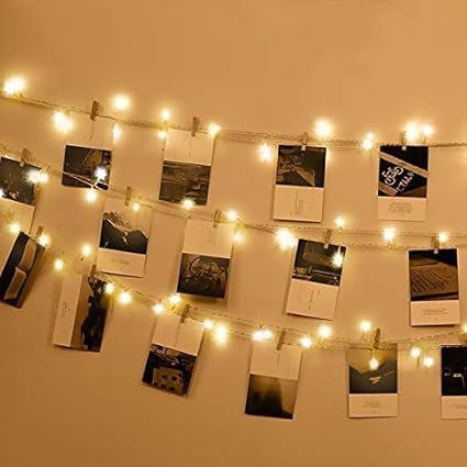 12M 120LED Luci per Foto Polaroid, Tomshine lucine led decorative per ...