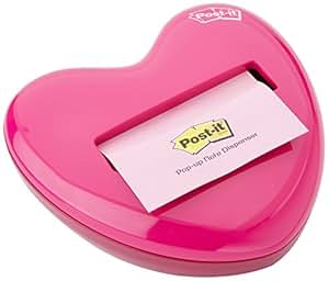 Amazon.com : Post-it Pop-up Notes Dispenser for 3 x 3-Inch Notes, Pink ...