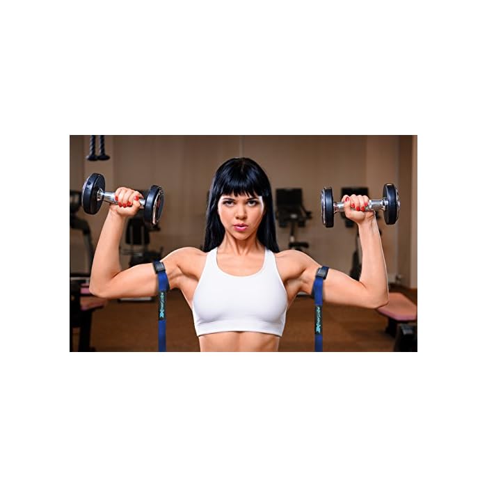 Buy Occlusion Training Bands by BFR Bands, Classic Model, 2 Pack, Blood ...