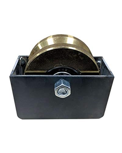 4" V Groove Caster Wheel with Box - V Groove Wheel for Sliding Gate V ...