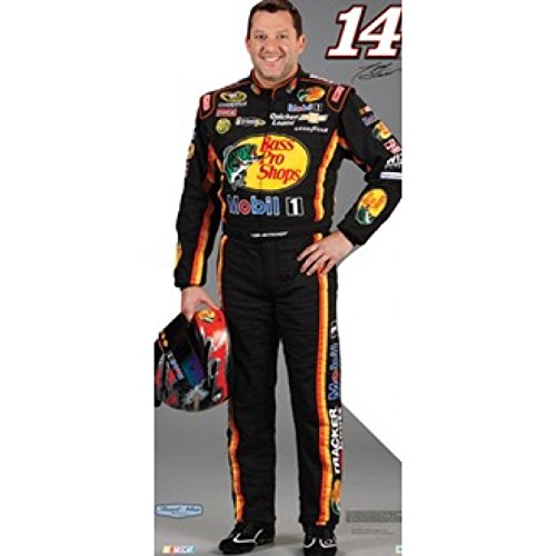 TI47490 Tony Stewart 14 Bass Pro NASCAR Cardboard Cutout