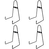 Amazon.com: Artliving 8 Inch Large Black Metal Wall Mount Display Easel ...