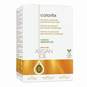 Amazon.com : One N Only Colorfix Hair Color Remover Kit With Argan Oil ...