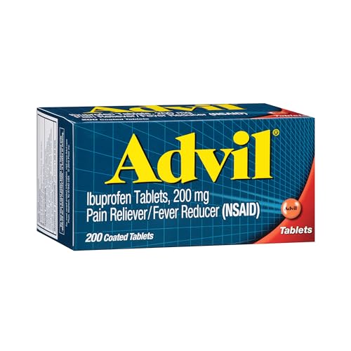 Advil Pain Reliever and Fever Reducer, Pain Relief Medicine with ...