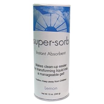 Amazon.com: FRS614SS Super-Sorb Liquid Spill Absorbent, Powder, 12 ...