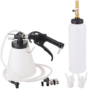 Amazon.com: 1L Air Brake Bleeder Kit Pneumatic Clutch Vacuum Hydraulic Fluid Fill Bottle: Automotive