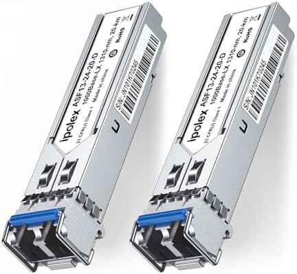 ipolex 1.25G Single Mode SFP LC Module for Cisco GLC-LH-SMD, 1000Base ...