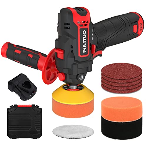 Cordless-Buffer-Polisher for Car-Detailing, 3 Inch Electric Power ...