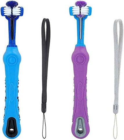 Toothbrush x2 and Wrist Straps for Disabled Disability Elderly Dementia ...