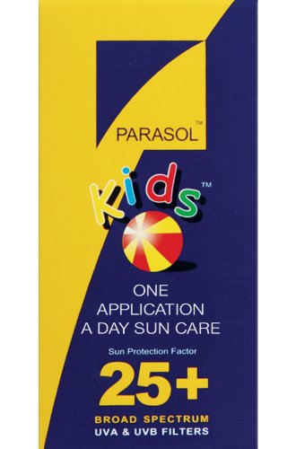Parasol SPF25+ High Protection Kids Sun Filter Suntan Lotion 100ml ...