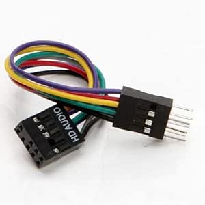 Conectores de Audio HD 9 Pines Hembra a 7 Pines Macho Adaptador Jack ...