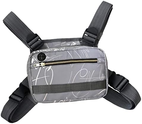 MALINK Men Waist Bag Vest Chest Pack Hip Hop Function Chest Rig Pack ...