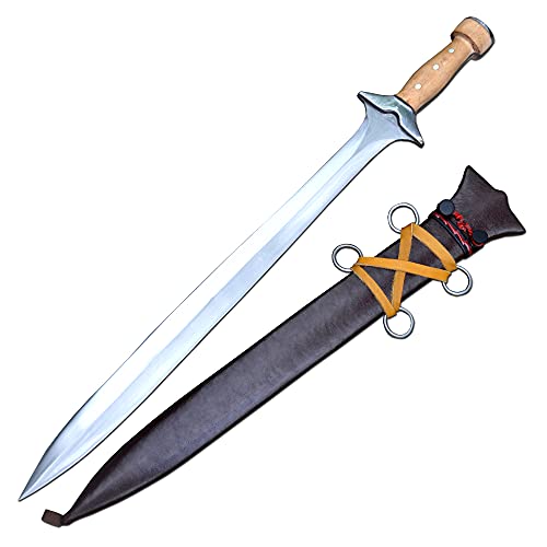 21 inches Blade Greek Xiphos Sword-Forged-Replica Sword-Hand Crafted in ...