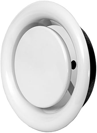Ø 150mm Weiß Tellerventil Abluft Deckenventil Ventil Belüftung aus ...