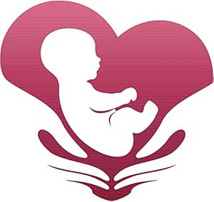Amazon.com: Beautiful Baby in Womb Mother Newborn Fetus Love Cartoon ...