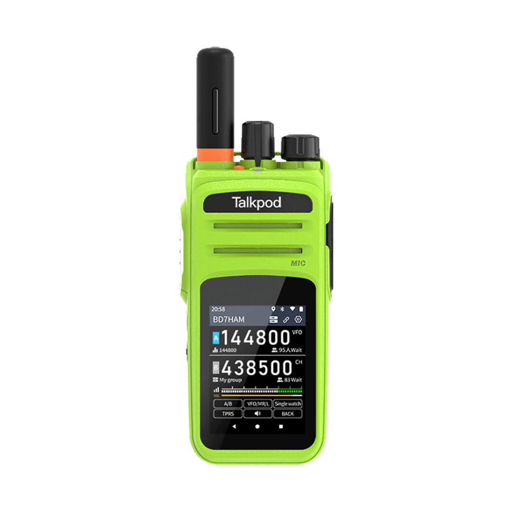 Talkpod N58 Plus Amateur Public Network Radio LTE POC 4G 2.4 inch Touch ...