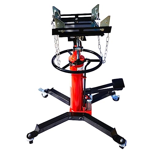 LINZBETTER Transmission Jack Lift 1600lbs, 2 Stage Capacity Adjustable ...