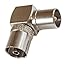 Electromart Right Angle Tv Aerial Plug Coax Cable Plug: Amazon.co.uk ...