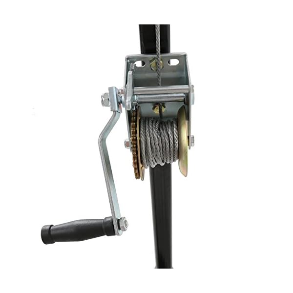 ECOTRIC Truck 2" Hitch Game Hoist 600LB Big Game Hunting Deer Hoist ...