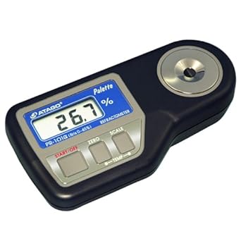 Atago 3442 PR-101a Palette Series Portable Digital Refractometer, Brix ...