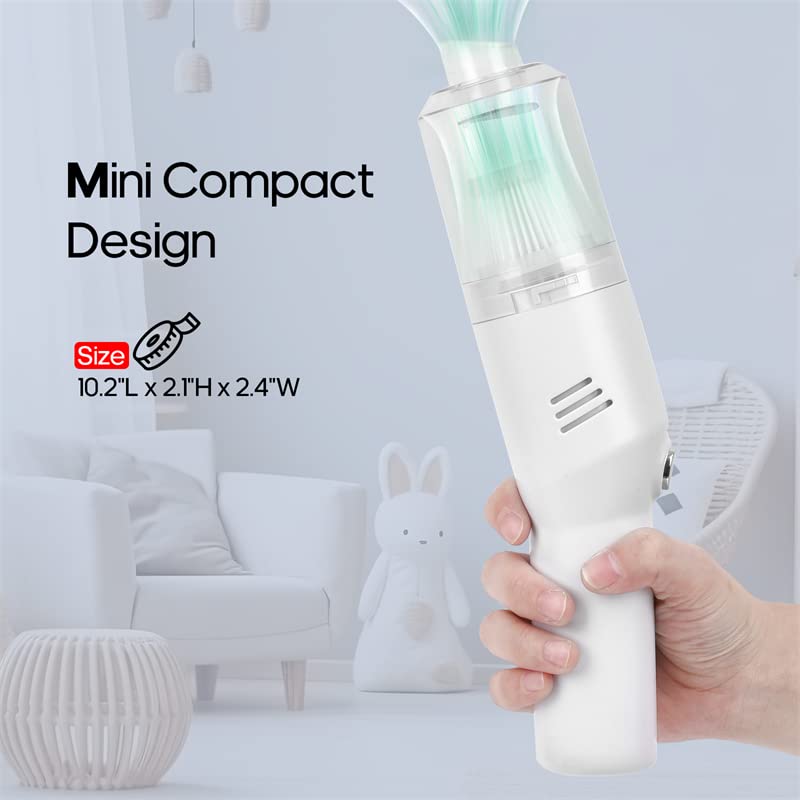 Mua Auloea Wireless Mini Car Vacuum Cleaner(400g) Portable Rechargeable ...