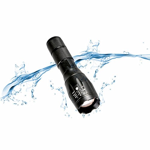 7w 300lm Mini Cree Led Flashlight Torch Adjustable Focus 3 Mode Zoom ...