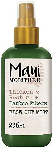 Maui Moisture Hair Mist, Thicken & Restore with Bamboo Fibers, Blow Out ...