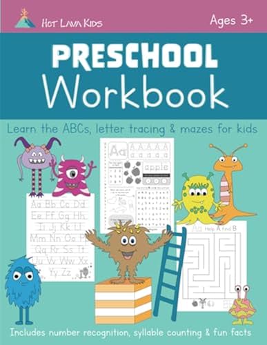 Preschool Workbook; Learn the ABCs, Letter Tracing and Mazes for kids ...