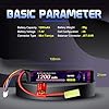 EMEPOVGY 2S Lipo Battery Airsoft 1200mAh 7.4V 20C Rechargeable Lithium ...