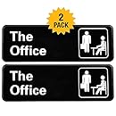 Amazon.com : The Office Sign: Easy to Mount Informative Plastic Sign ...