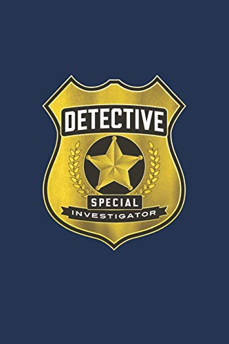 Detective Special Investigator Notebook; Fun Play Journal For Boys ...
