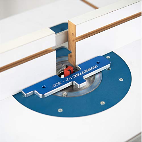 POWERTEC 7pc Set Router Table Setup Bars, Aluminum Setup Blocks Height ...