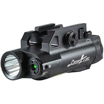 Amazon.com : LaserTac CL7-G Green Laser Sight and Tactical Flashlight ...