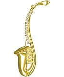 Amazon.com: Willow Xpress Cubic Zirconia Fancy Harp Goldtone Pin ...