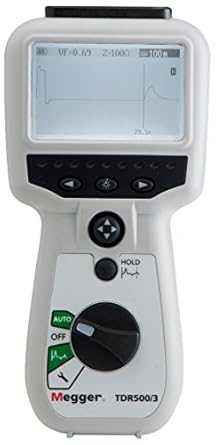 Megger TDR Hand Held Time Domain Reflectometer, Graphics Liquid Crystal ...