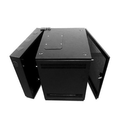 APC NetShelter WX 13U with Threaded Hole Vertical Mounting Rail Vented ...