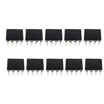 10 Pcs TL082 TL082CP TL082CN J-FET Dual OP-AMP IC DIP-8 JFET inputs ...