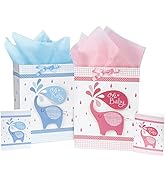 Amazon.com: Loveinside Medium Size Gift Bags-Colorful Marble Pattern ...