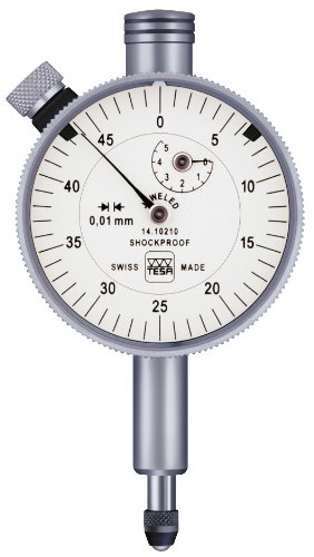 Brown & Sharpe TESA 14.12010 Dial Gauge Indicator, M2.5 Thread, 8mm ...