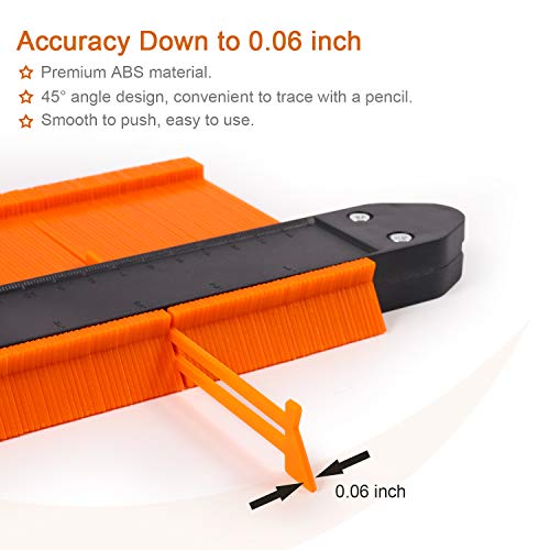 Contour Gauge Irregular Profile Gauge Duplicator Tiling Laminate Tiles ...
