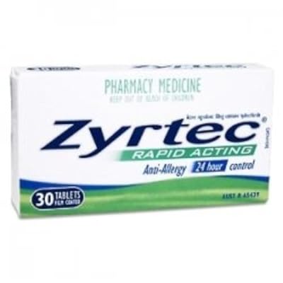 Zyrtec 10mg Antihistamine Tablets for Indoor & Kosovo | Ubuy