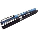 Hauser Tech 5 Liquid ink Blue Pen Pack of - 8: Amazon.in: Office Products